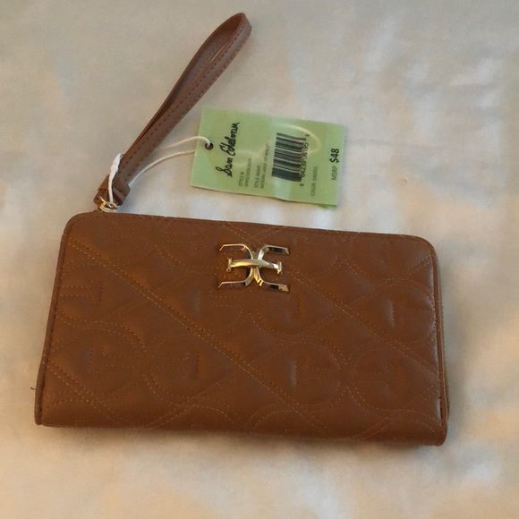 Sam Edelman | Bags | Sam Edelman Medora Large Zip Wallet Quilted Faux ...